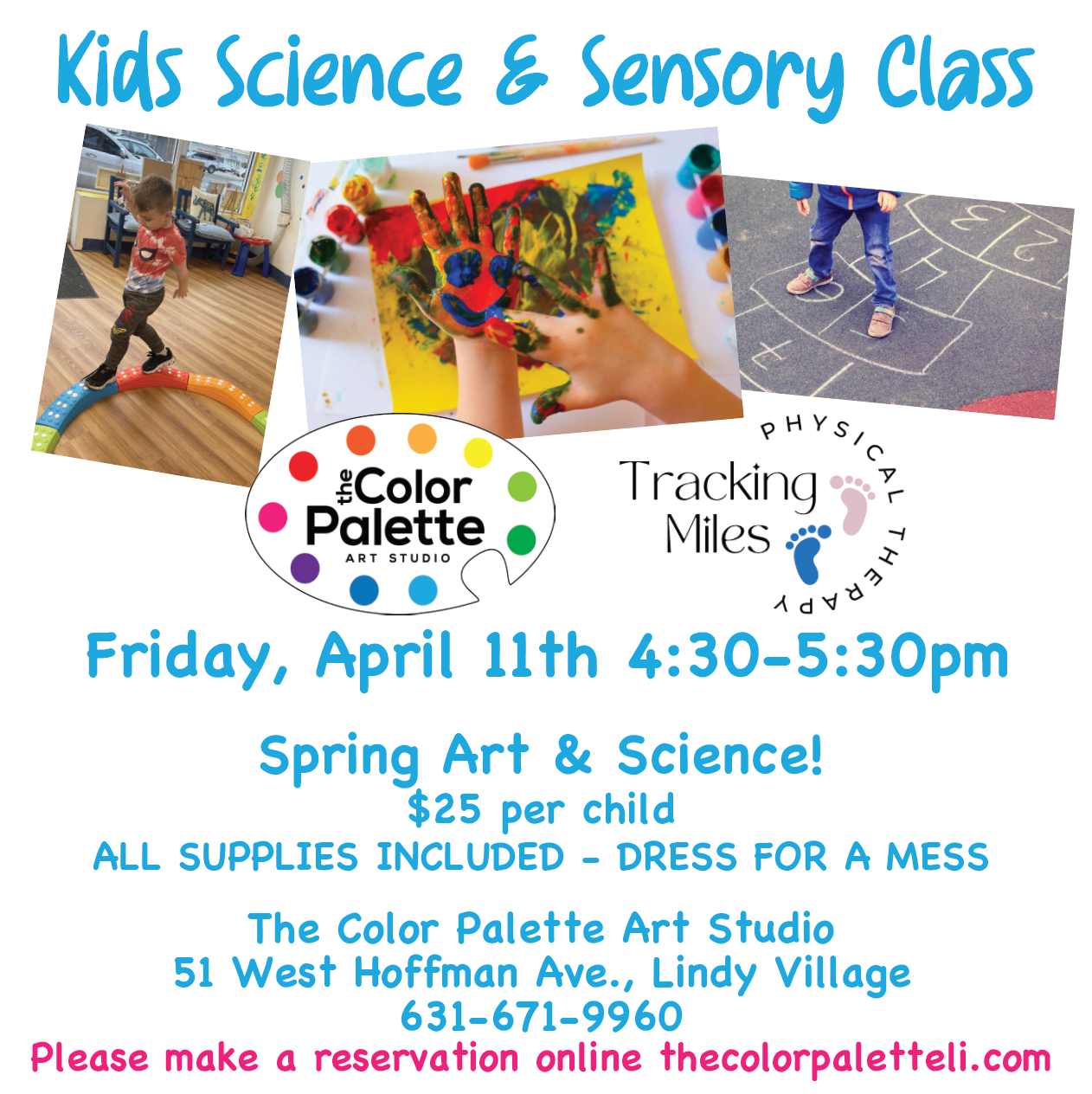 Kids Science & Sensory Class - The Color Palette