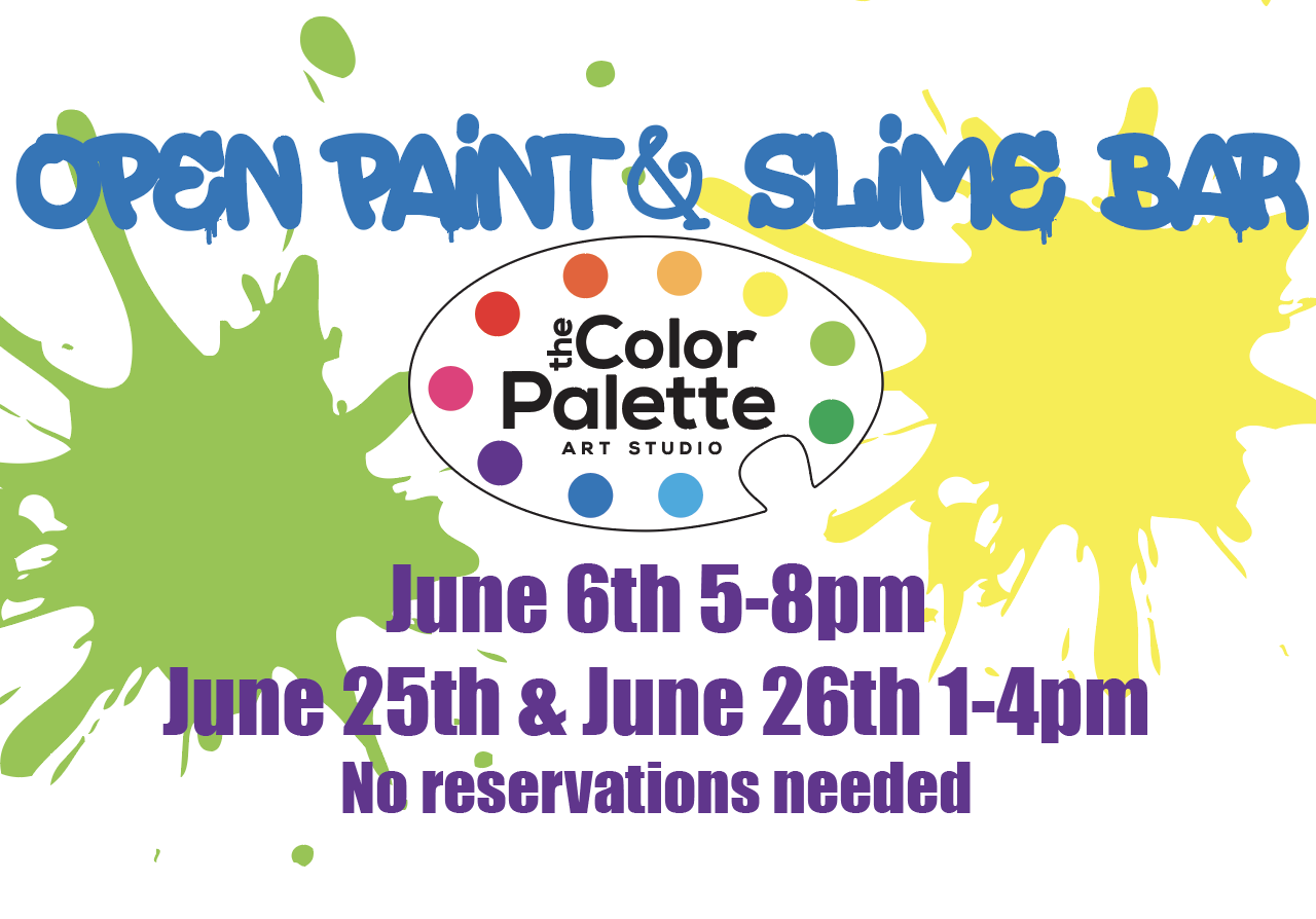 Open Paint & Slime - June 2025 - The Color Palette